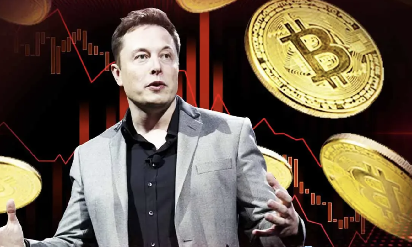 Elon Musk uttalar sig positivt om bitcoin igen... men kursen är...